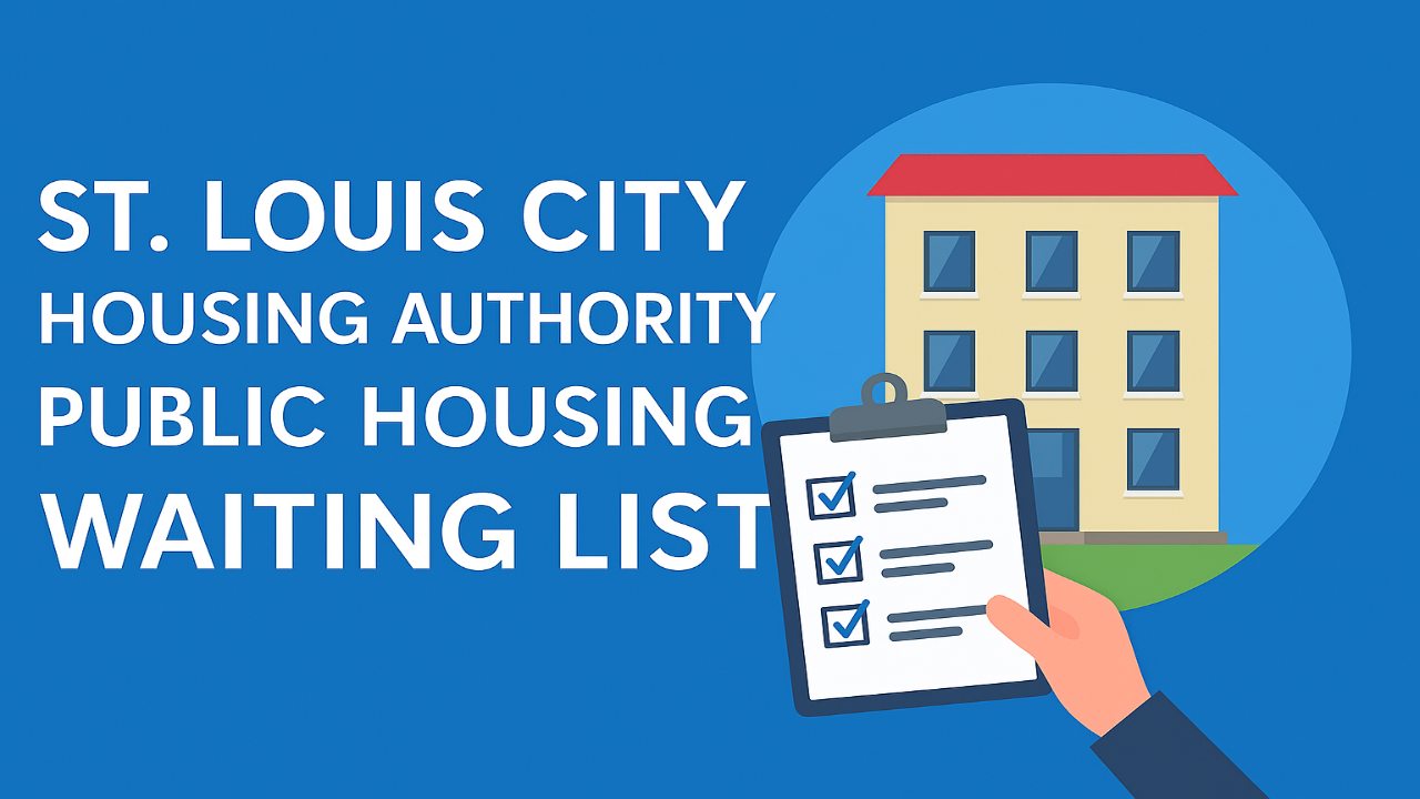 St. Louis City Housing Authority Public Housing Waiting List 2025 | How to Apply